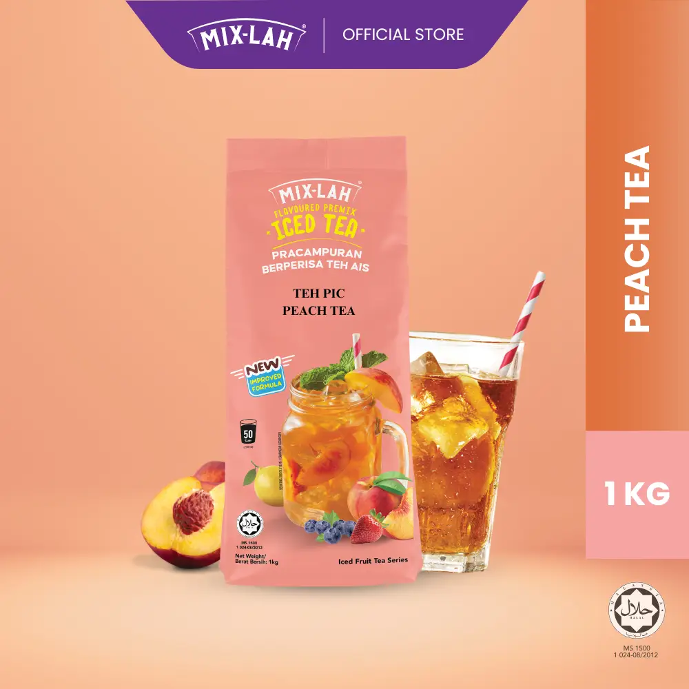 Peach Tea Premix Powder - GFB Food
