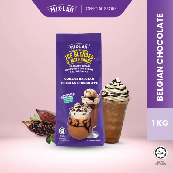 Belgian Chocolate Ice blended & Frappe Powder - GFB Food