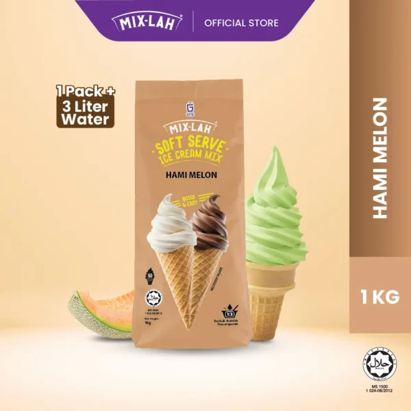 Hami Melon Soft Serve Ice Cream Powder - GFB Food