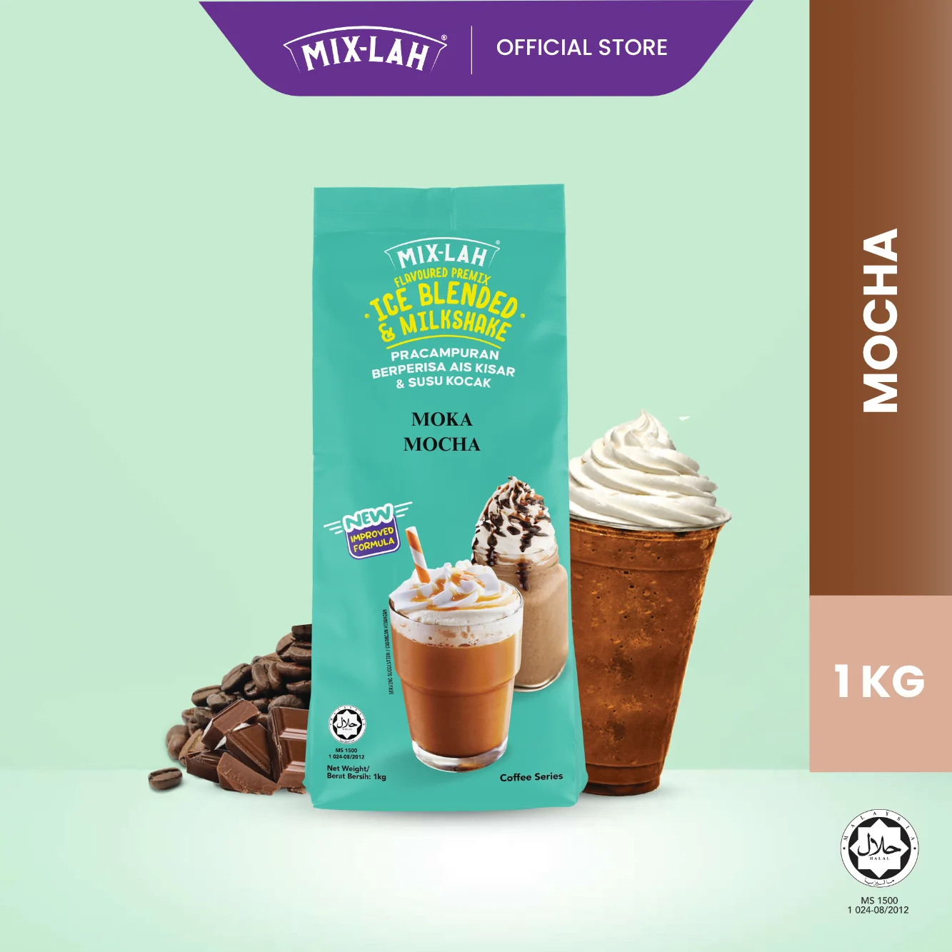 Mocha Ice blended & Frappe Powder - GFB Food