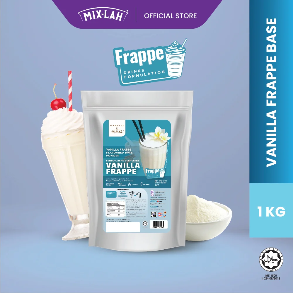 Vanilla Frappe Base Powder - GFB Food