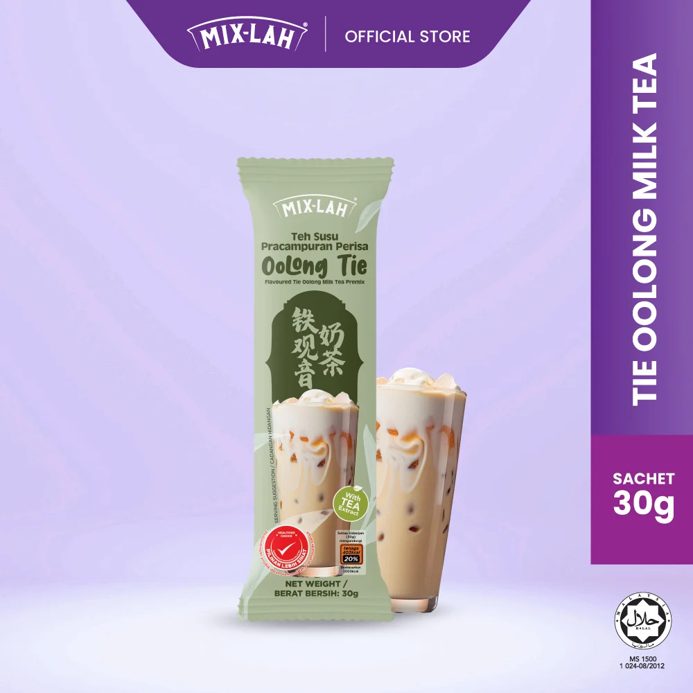 MIX-LAH Oriental Series Tie Oolong Milk Tea Sachet Pack - GFB Food